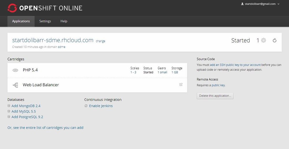 Cloud with Redhat OpenShift Flex - Dolibarr ERP CRM Wiki