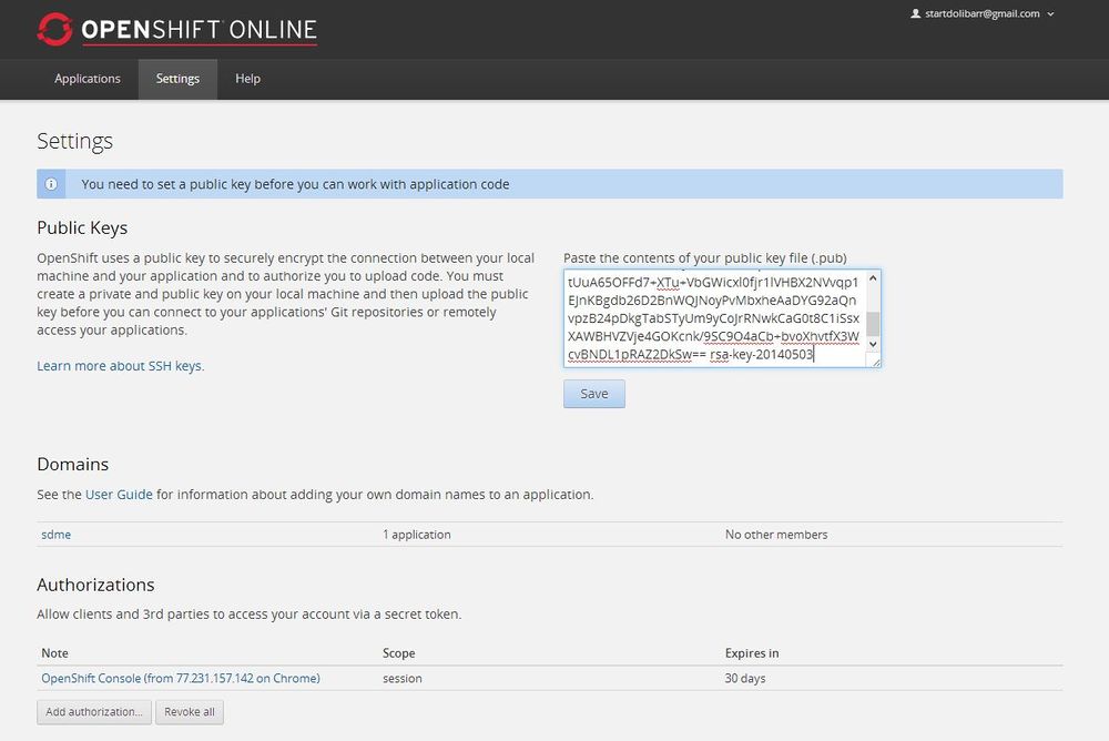 Cloud con Redhat OpenShift Flex - Dolibarr ERP CRM Wiki