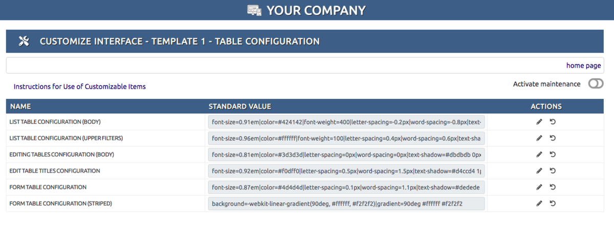 Module CustomizeInterface - Dolibarr ERP CRM Wiki