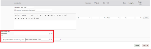 Add Extrafields on PDF Models - Dolibarr ERP CRM Wiki